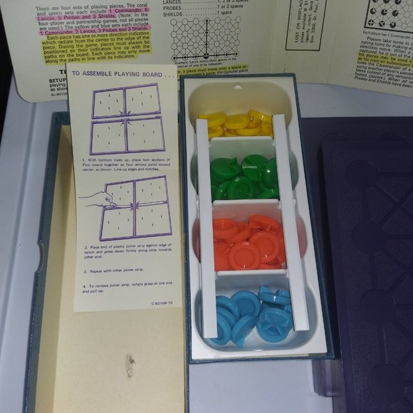 Toys | Vintage Ploy Strategic Game Of Maneuver And Capture Boardgame ...